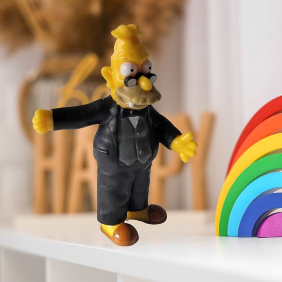Toys | The Simpsons Treehouse Of Horror Grandpa Simpson Burger King Toy ...